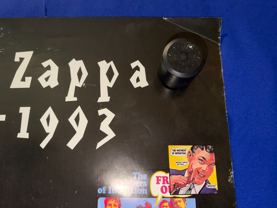 vintage 1994 Frank Zappa Memorial/Catalog 1940-1993 PROMO POSTER Ryko ...