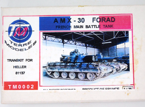 Terre Modeles AMX 30 Forad 1:35 TM0002 Model Kit Conversion Heller Tank ...