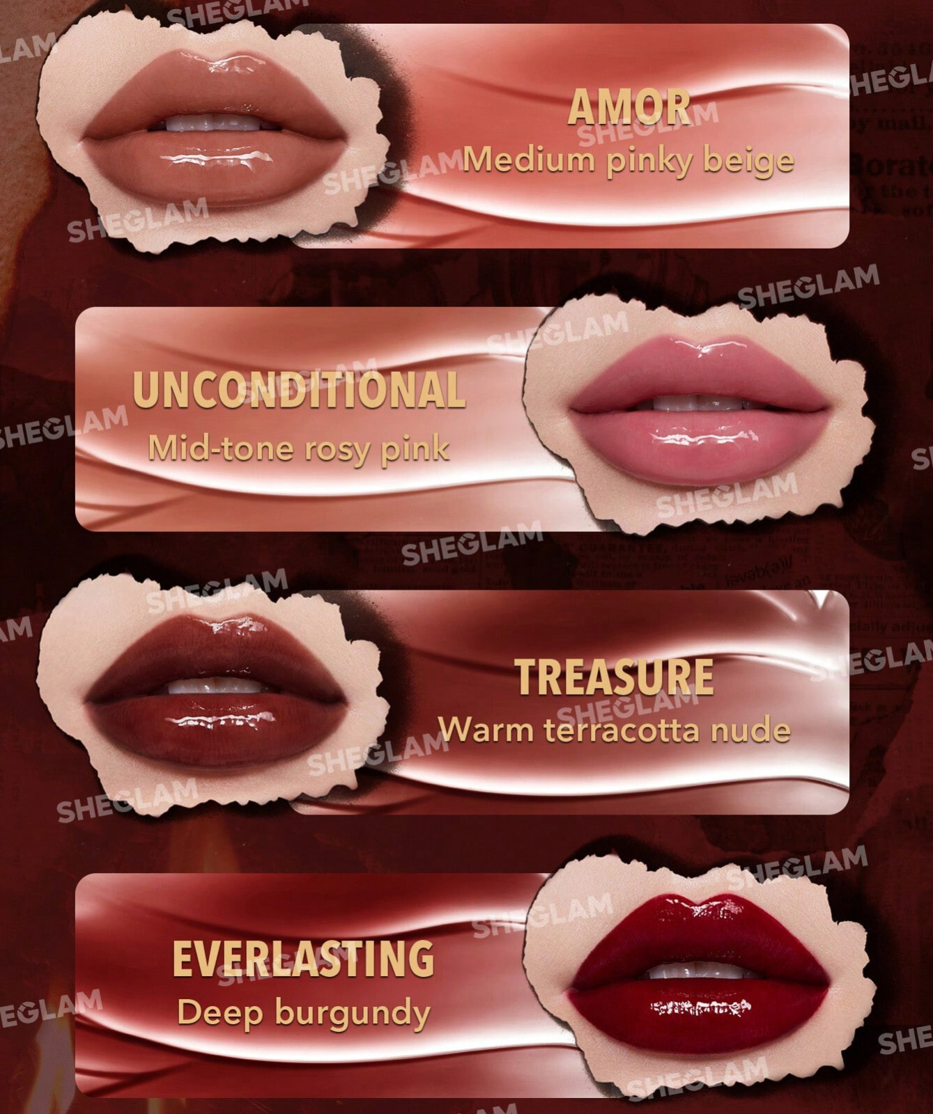 EMBER ROSE X Sheglam 13 pcs MAKEUP FULL COLLECTION LIGHT-UP GIFT BOX ...