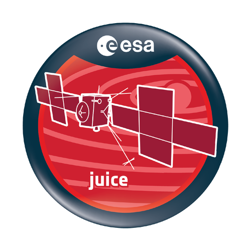 esa Juice Button Badge 58mm (2.25") esa Mission Patch | eBay UK