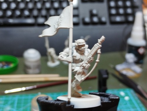 Astra Militarum CADIA Banner / Zufbanner Flagge Companie 40K | eBay