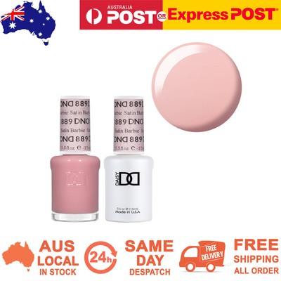 DND 889 Satin Barbie - DND Collection Nail Gel & Lacquer Polish Duo ...
