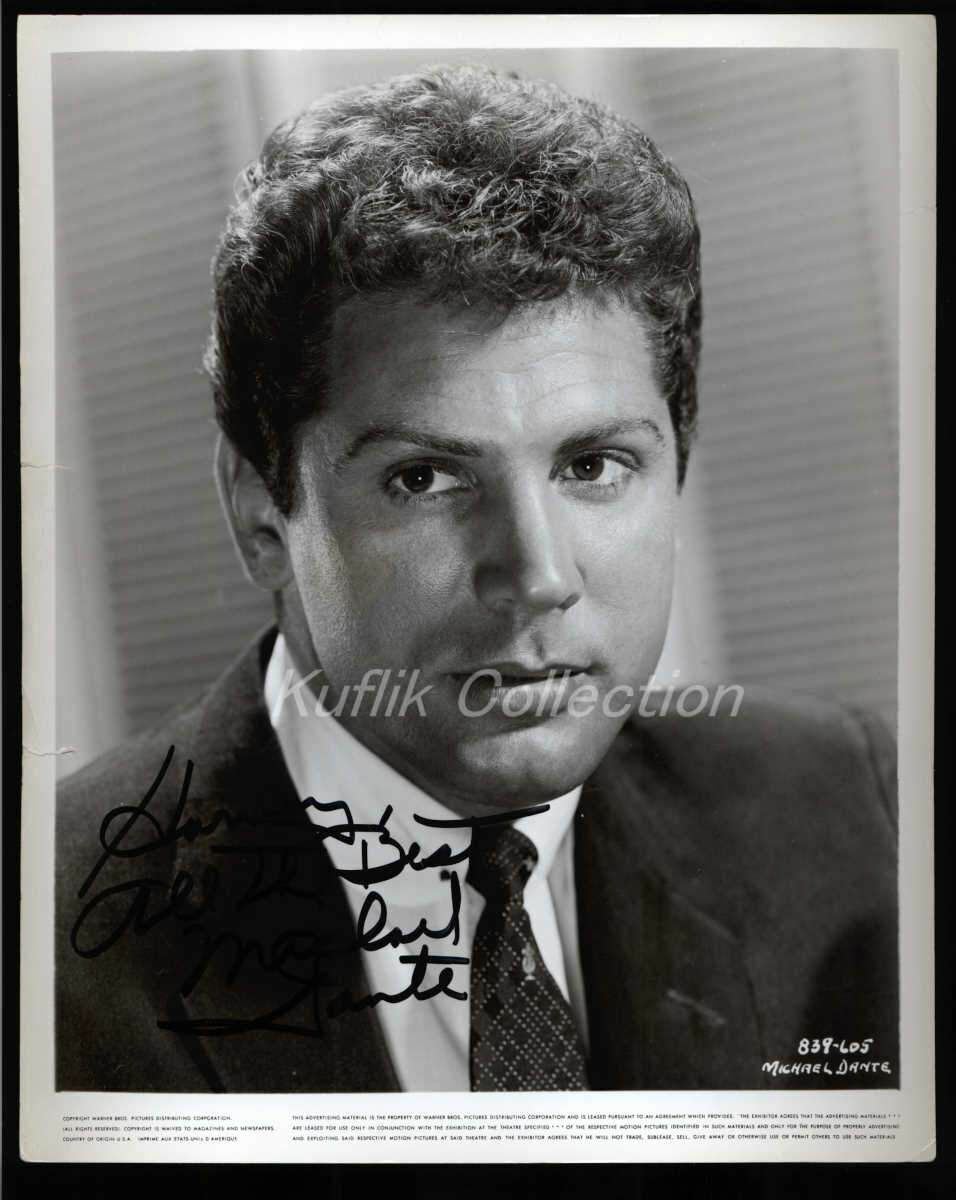 Michael Dante - Signed Vintage Celebrity Autograph Photo - days of our ...