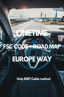 Original BMW MAP EUROPE WAY 2025-1 FSC CODE + ROAD MAP | ENTRYNAV2 ENET ...