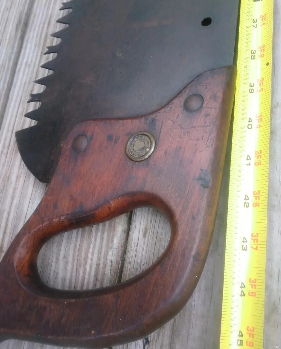 Vintage 42” Crosscut 1 One Man Logging Hand Saw Warranted Superior | eBay