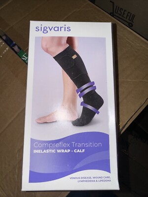 Sigvaris Compreflex Transition Ineslatic Wrap Calf | eBay
