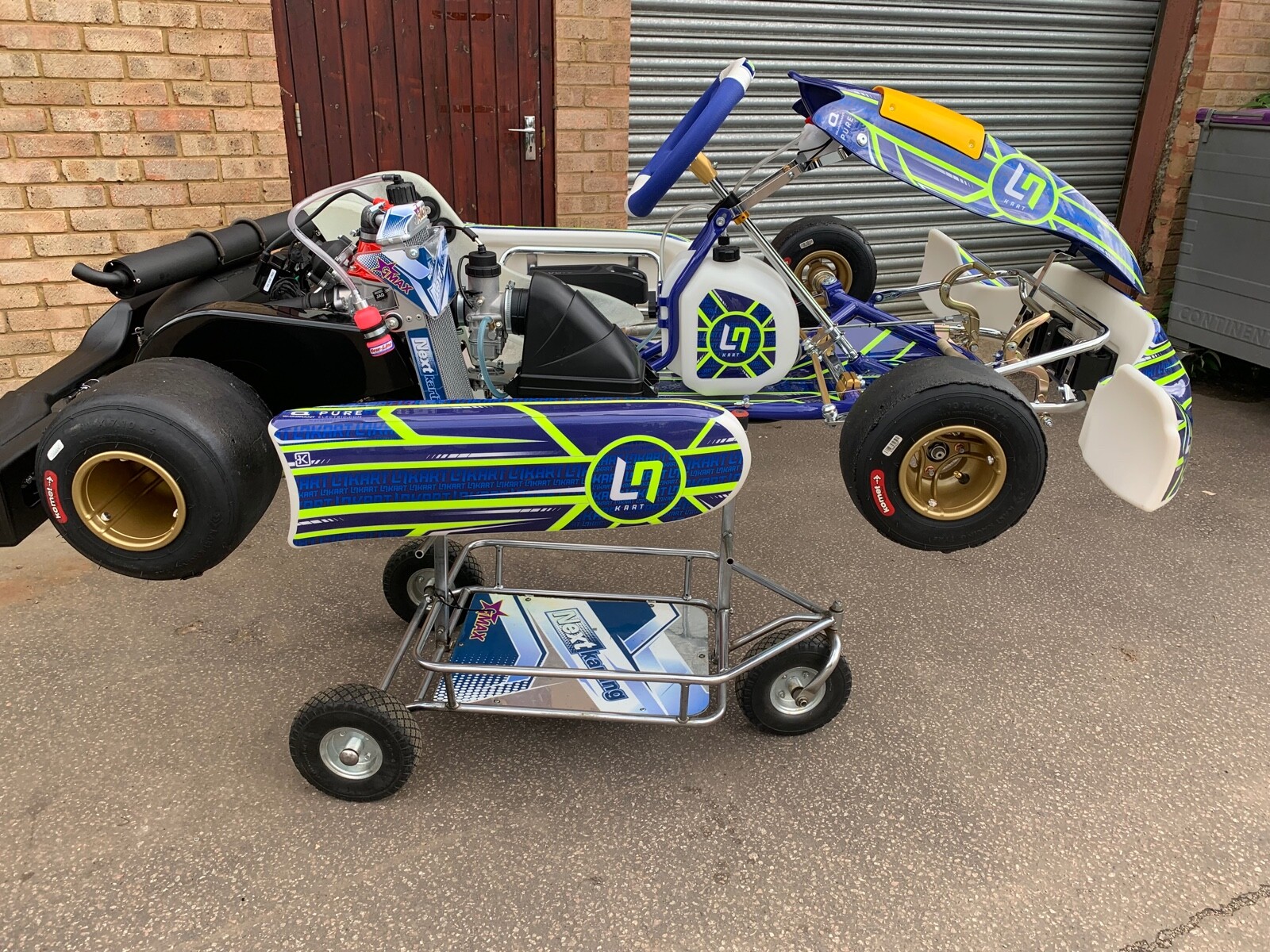 2024 TONY KART LN LANDO NORRIS 401 RR CHASSIS + SENIOR ROTAX MAX EVO ...