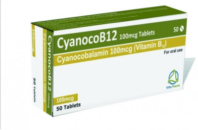 CyanocoB12 Vitamin B12 100 mcg 50 Vegan Easy to Swallow Tablets | eBay UK
