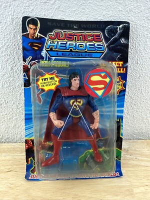 Superman Knock Off W/ Packaging Action Figure KO Bootleg Vintage 90s ...