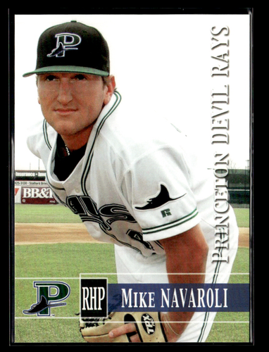 Mike Navaroli 2005 Princeton Devil Rays Team Set | eBay