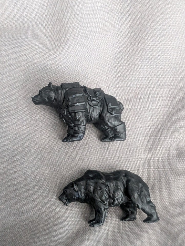 Resin 3d Printed Bears 28mm Fantasy Pack Of 4 | eBay UK