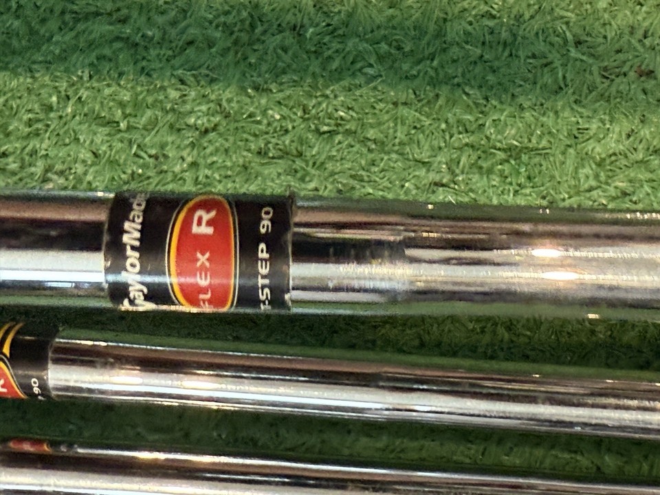 Taylormade R7 Draw Iron Set 5-PW T-Step 90 Flex Steel Shaft RH Grips ...