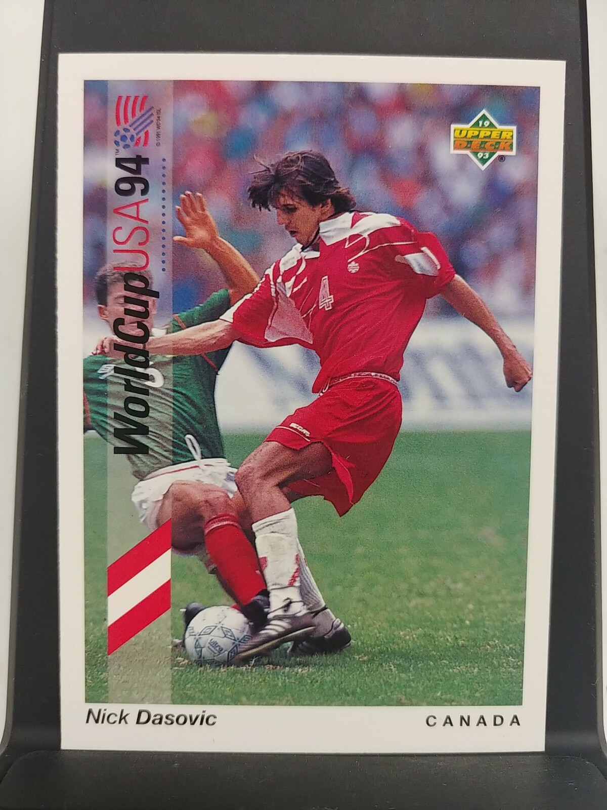 Nick Dasovic 1993 Upper Deck World Cup Preview (English/Spanish) #58b ...