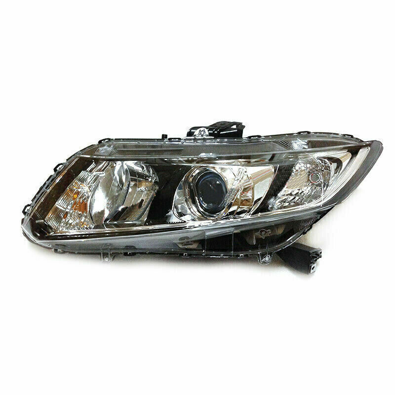 2P For Honda Civic 2012-2015 Factory Style Front Halogen Lamp ...