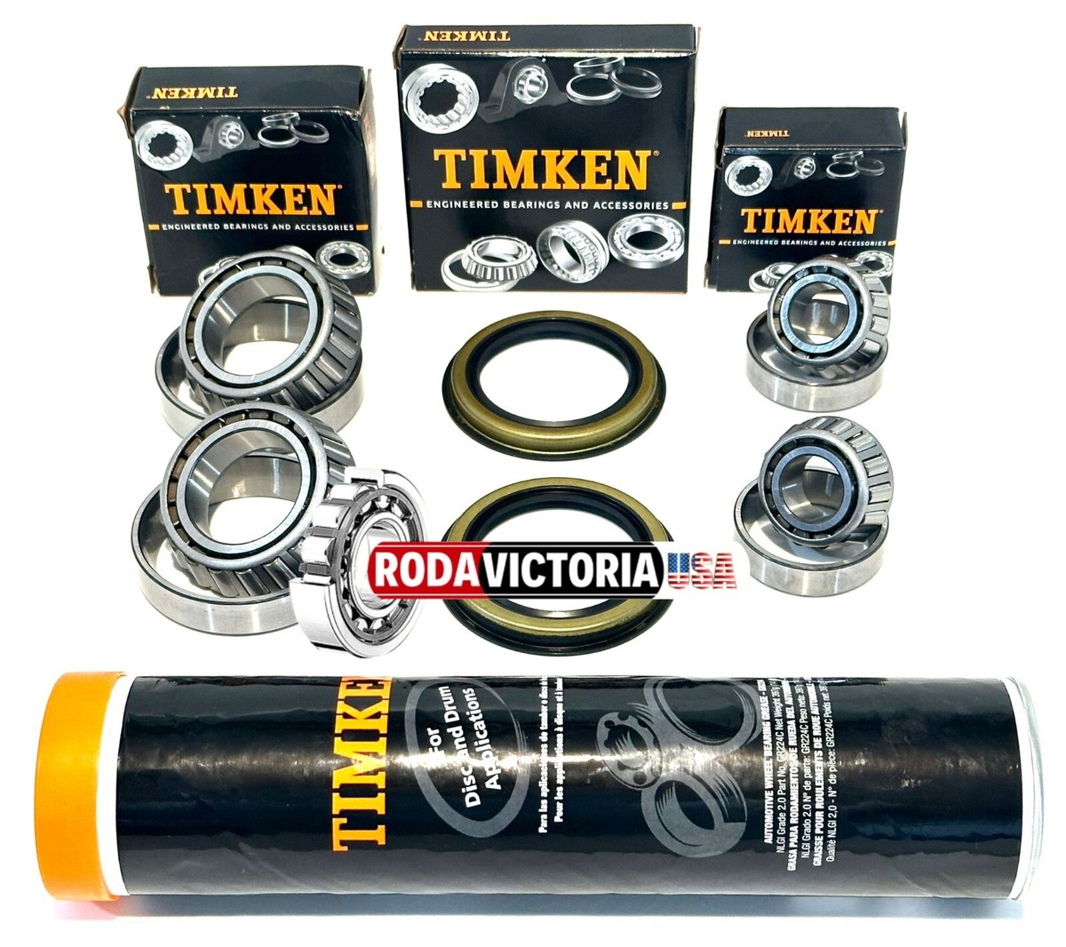 2WD Ranger Bearing TIMKEN Premium Front Wheel Bearing & Seal Set For ...