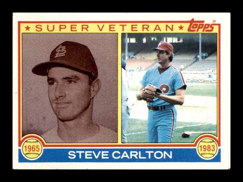 1983 Topps Steve Carlton #71 St. Louis Cardinals/Philadelphia Phillies ...