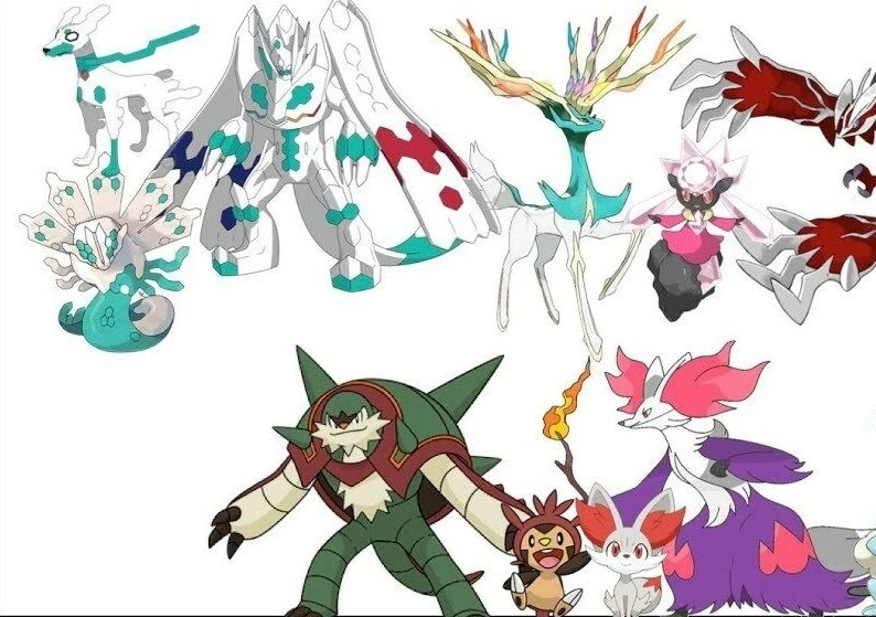 Shiny Gen 6 Pokemon