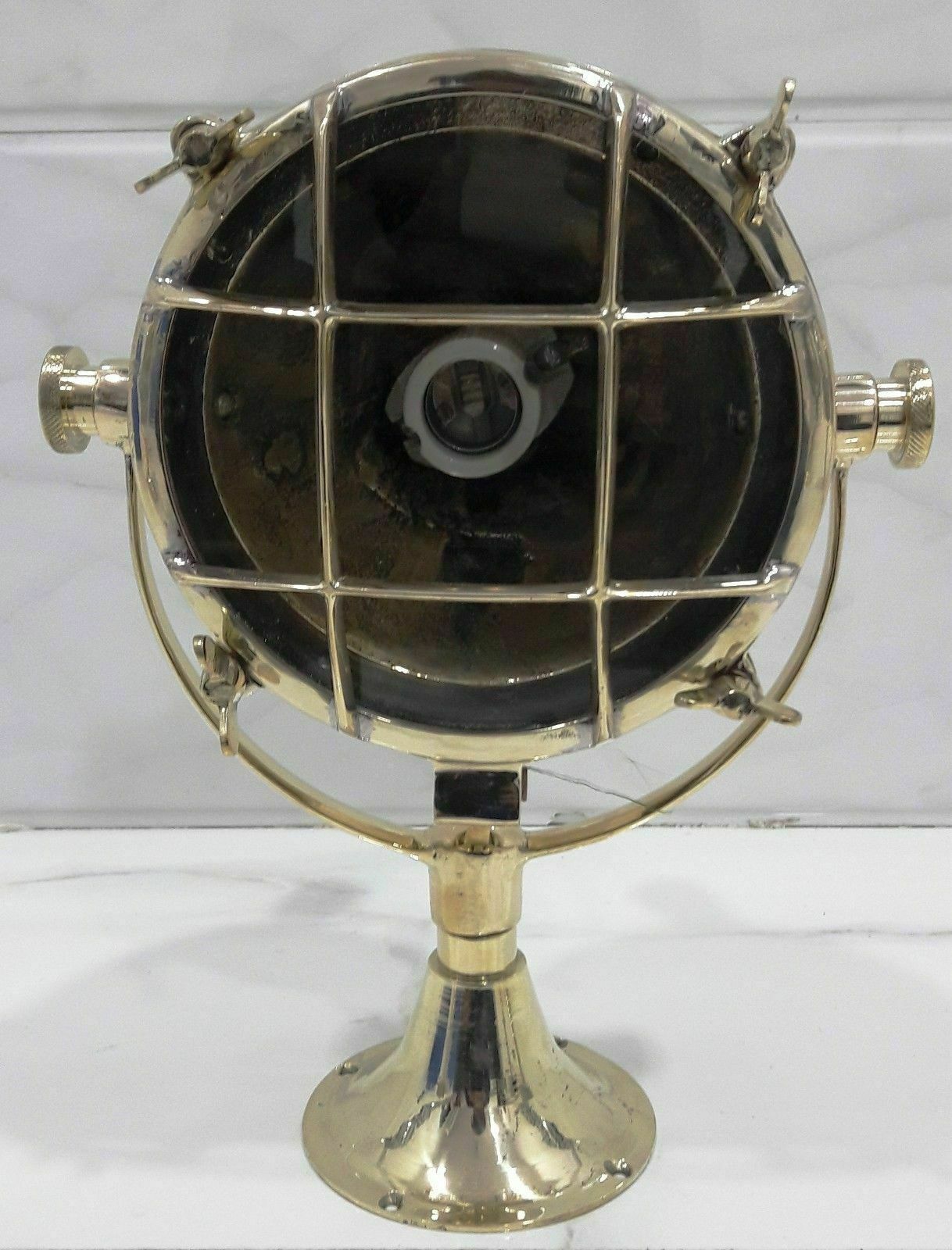 Nautical Vintage Style Marine Spot Boat Cargo Brass New Search Light ...