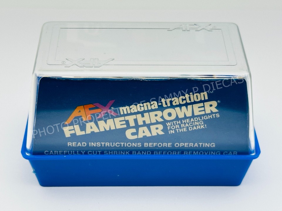 Aurora AFX Flamethrower FERRARI 512M - HO Slot Car BANDED #1974 NEW ...