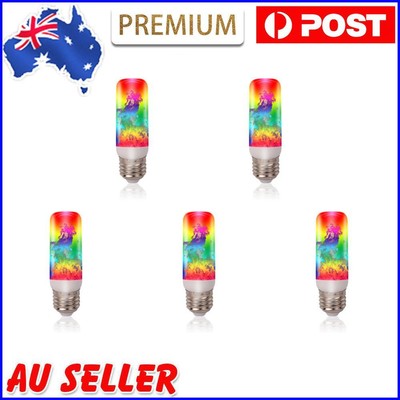 LED Flame Bulb Light Simulation Flicker Flame Atmosphere Lamp ...