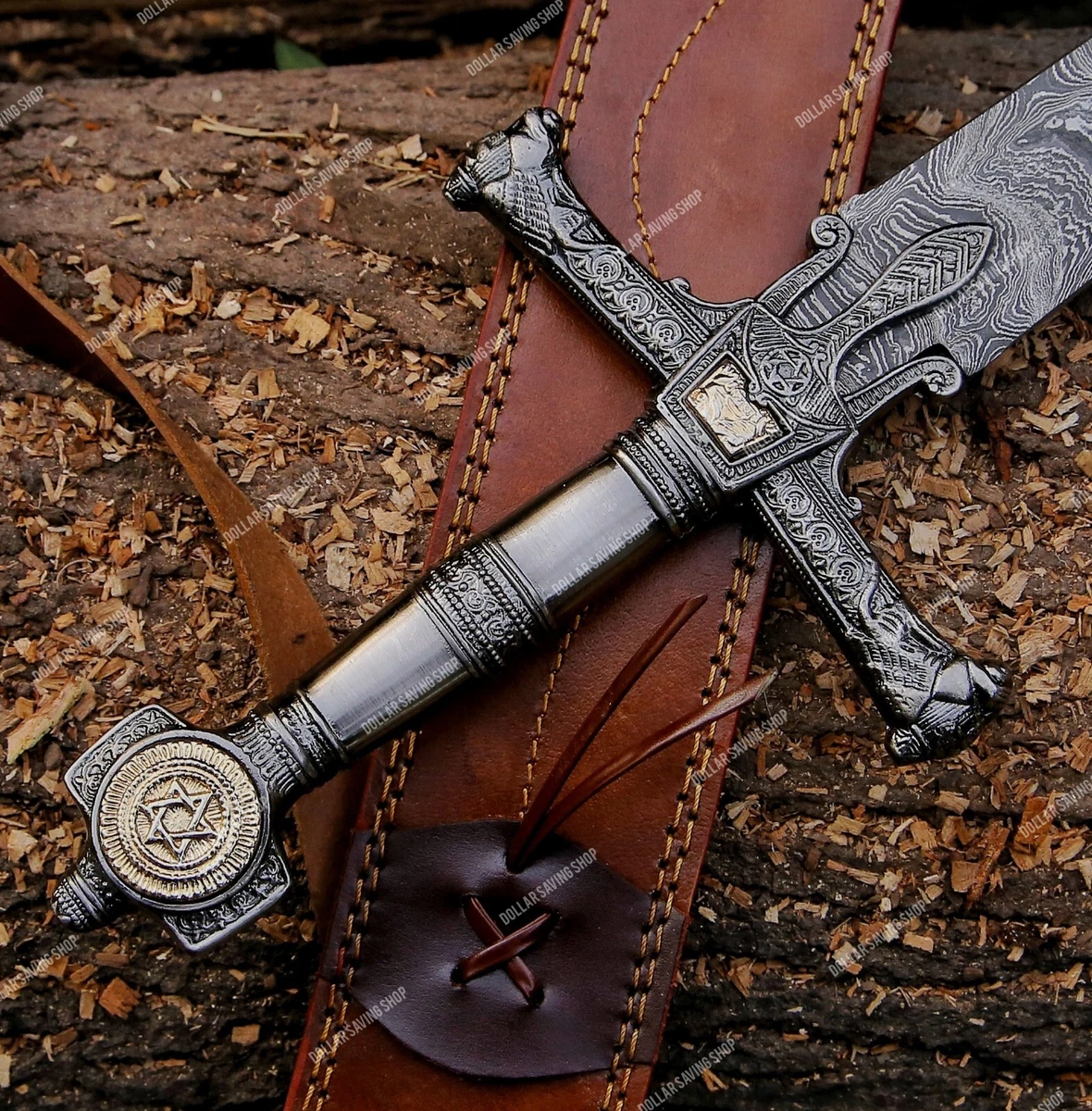Real Damascus Steel Sword