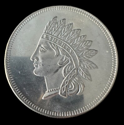 Liberty Indian Head 1 oz .999 Silver Coin | eBay
