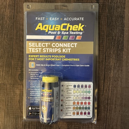 AquaChek 541604A Select 7-IN-1 Swimming Pool and Spa Test Strips ...