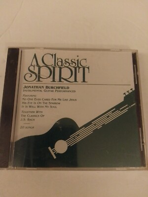 A Classic Spirit Audio CD by Jonathan Burchfield Self Published Release ...