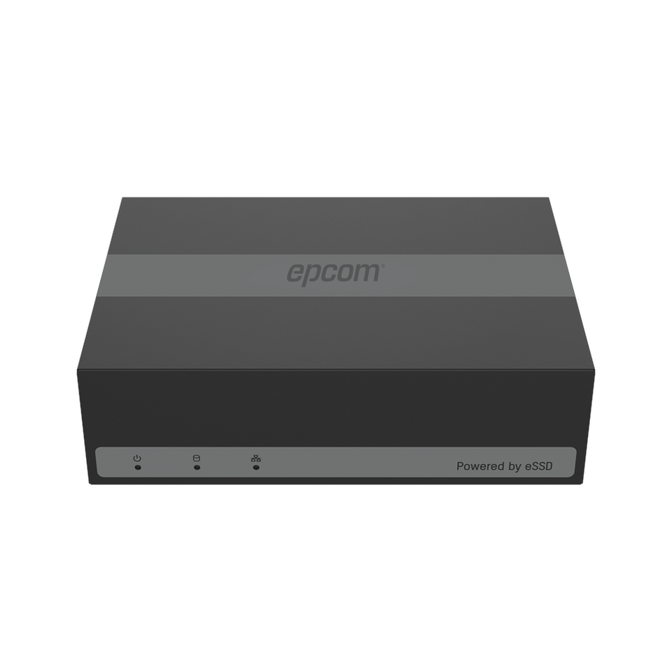 Epcom EXS04-TURBO DVR 4 Channels 2MP TurboHD + 1 Channel IP eSSD Drive ...