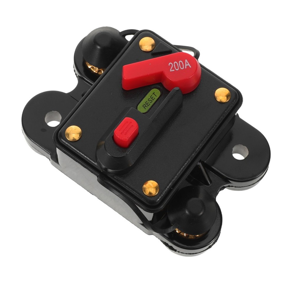 Manual Reset Car Power Circuit Breaker 200a Automotive Fuse Breakers ...