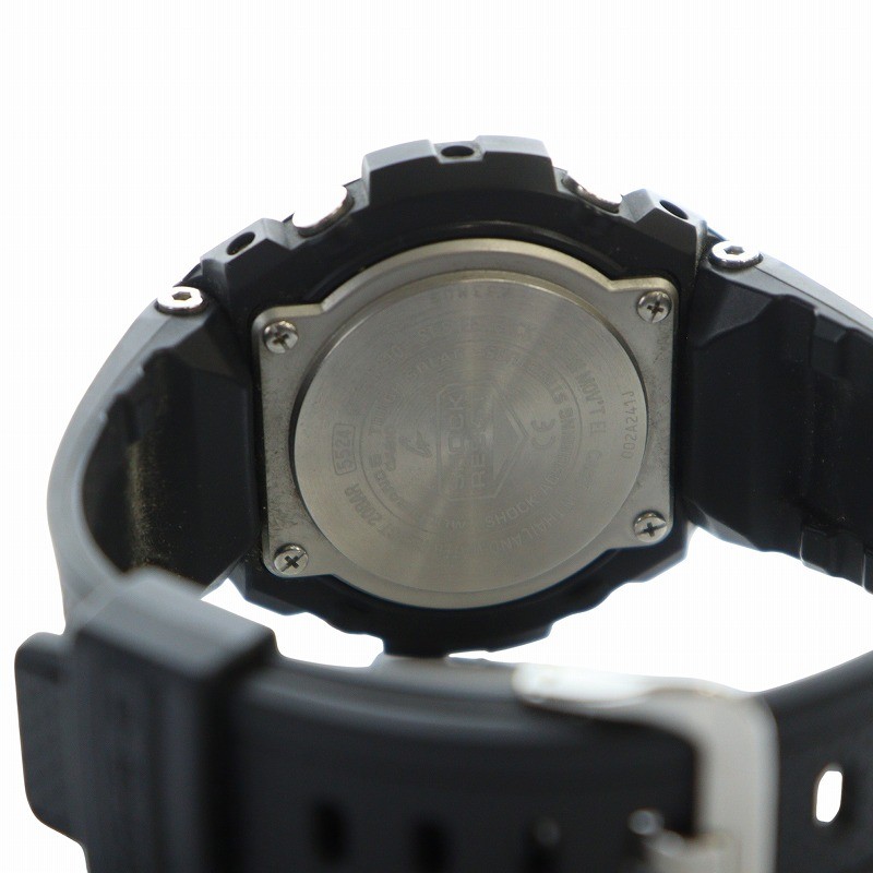 Casio G-Shock Solar Ana-Digital Watch Black Silver Color GMT- | eBay