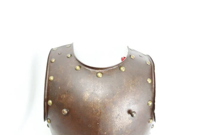 Rare German Cuirassier Armor Franco Prussian War Battle Bullet shot ...