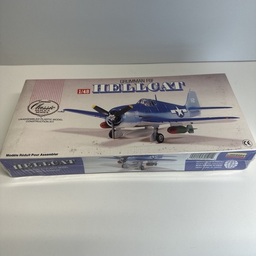 1/48 Scale Lindberg, Hellcat F6F Airplane Model Kit #70510 Sealed | eBay