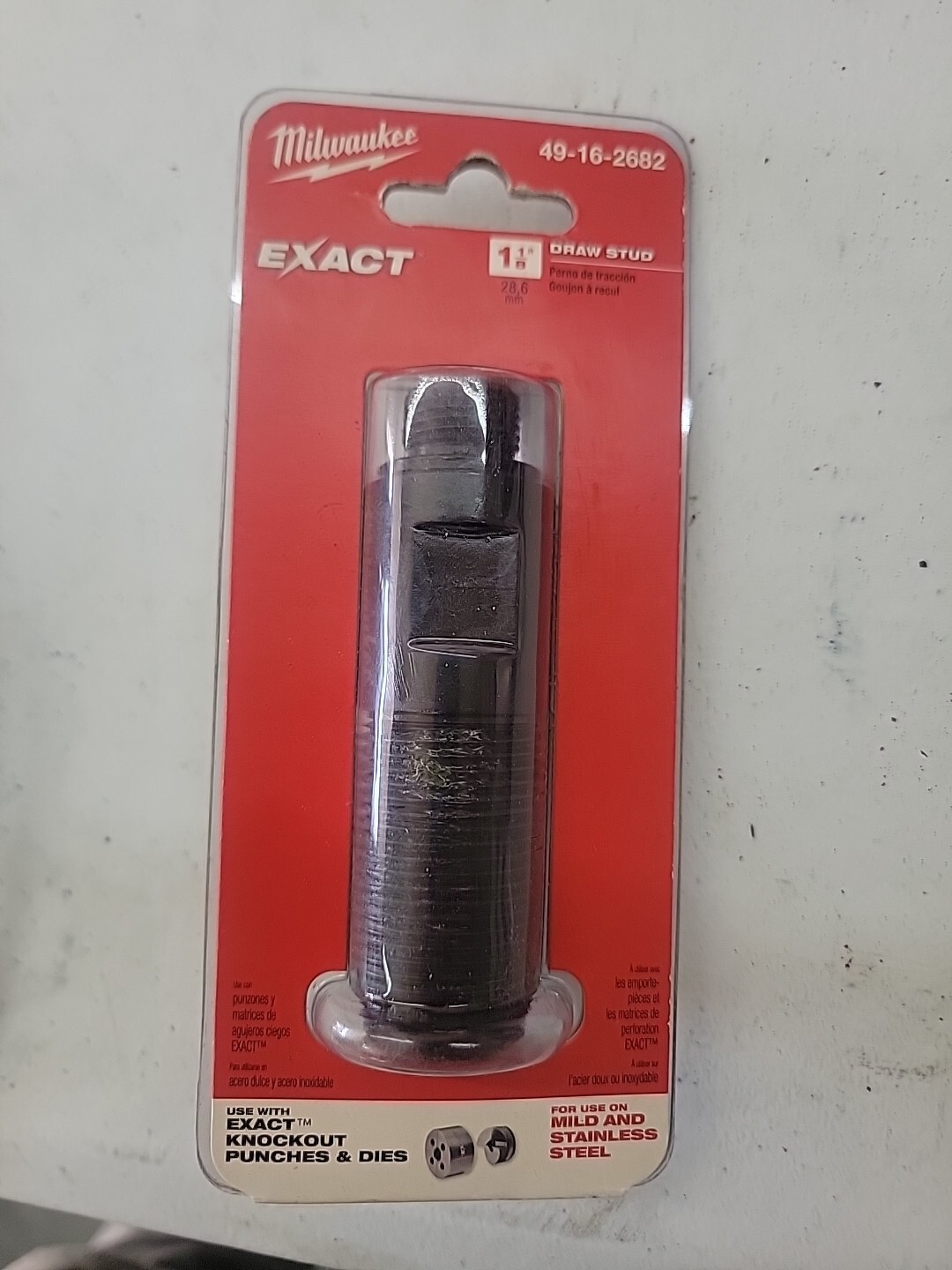 Milwaukee 49-16-2682 Draw Stud 1-1/8" - Black for sale online | eBay