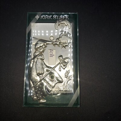 Kirk Stieff Pewter light switch cover plate wall Little Bo Peep Nursery ...