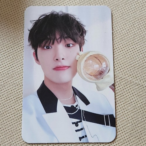 ATEEZ ANITEEZ IN ILLUSION SOUNDWAVE POP-UP MD LIGHT STICK COVER PHOTOCARD- MINGI | eBay