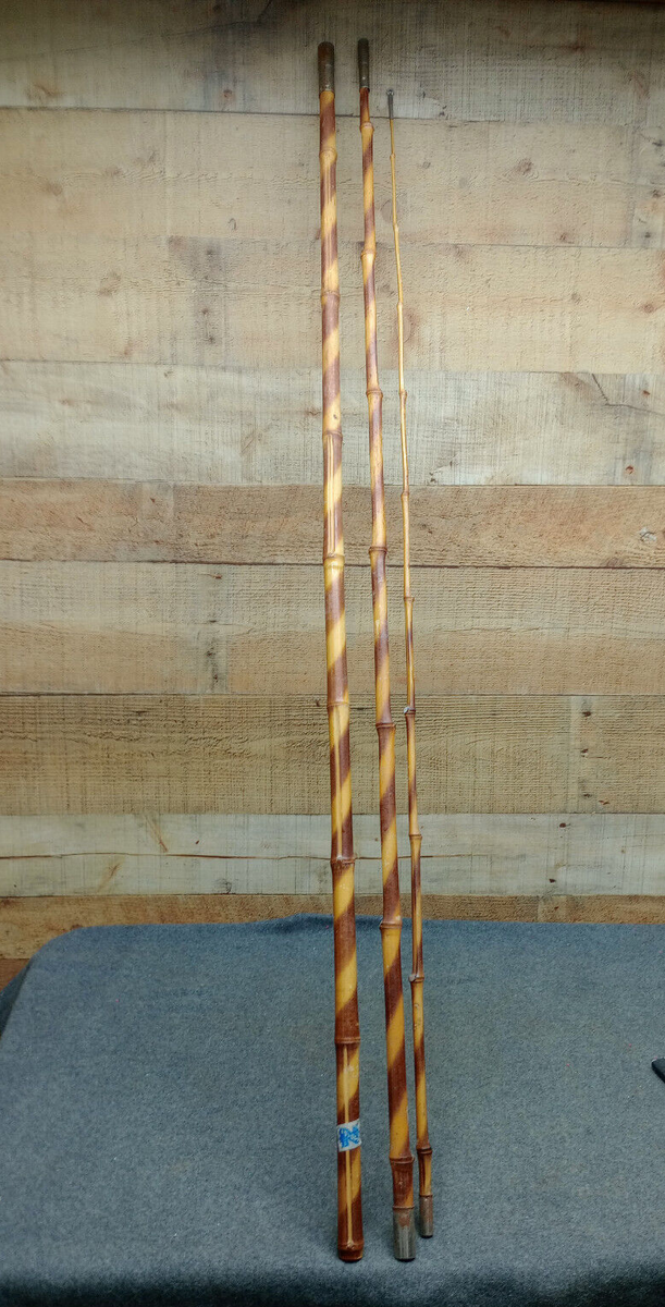 One Piece Bamboo Fishing Pole Talbot, Al 8' 5wt 1 Piece Bamboo Rod