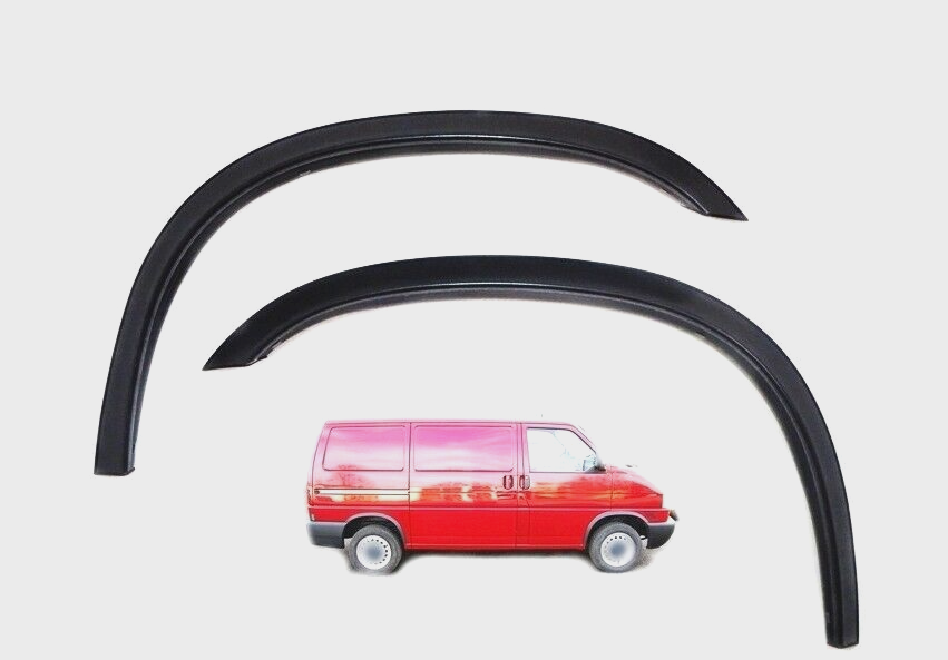 Black Wheel Arch Trims front rear Set VW T4 Bus Caravelle Multivan 1990 ...