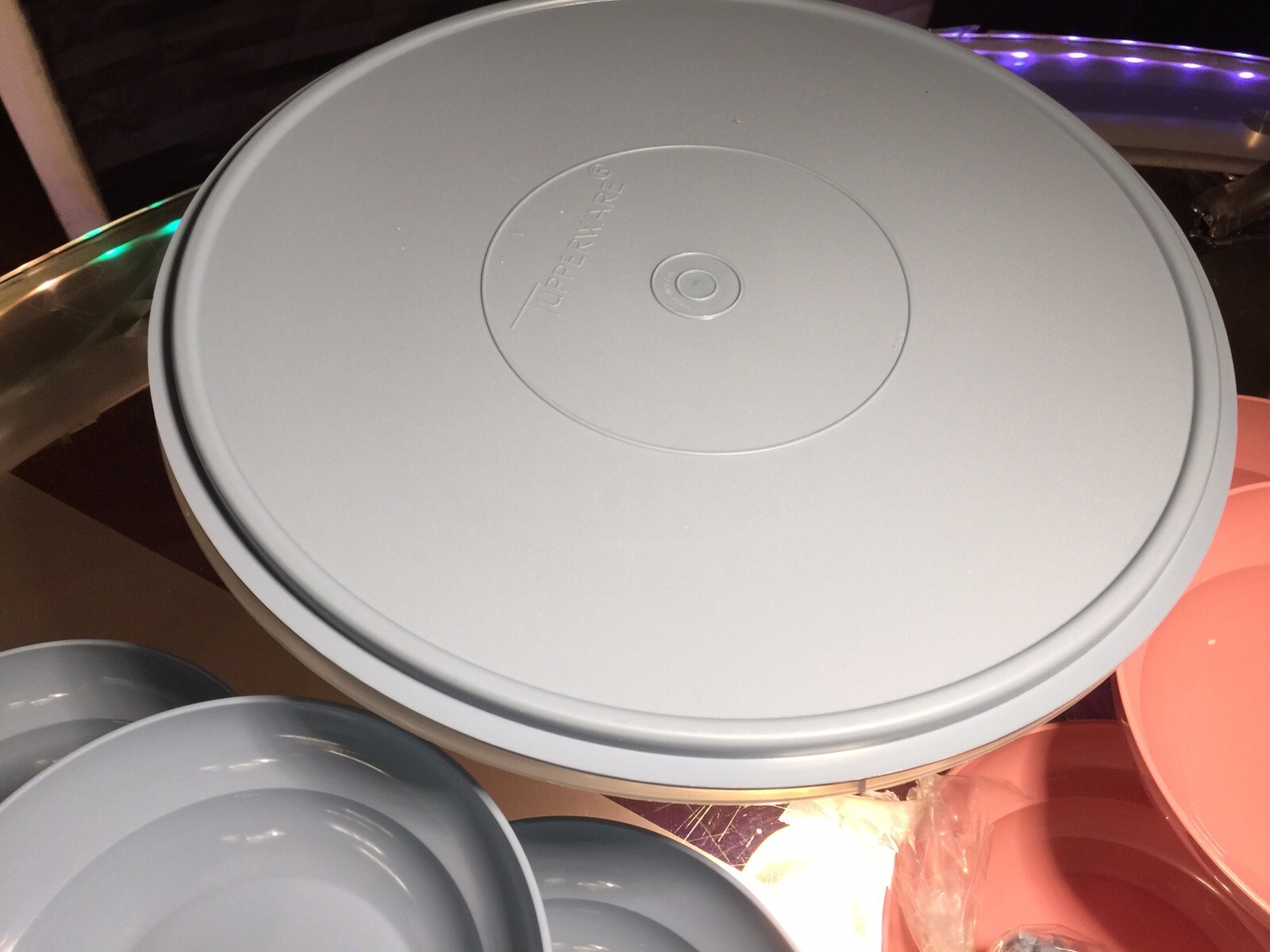 NEW USA VINTAGE TUPPERWARE SERVING SET FOR 6 ORIGINAL BOXED SET ! | eBay