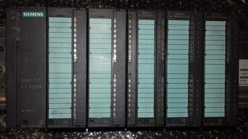 Siemens SIMATIC S7 Et200m 153-1aa03-0XB0 +SM 321+ SM 322 | eBay