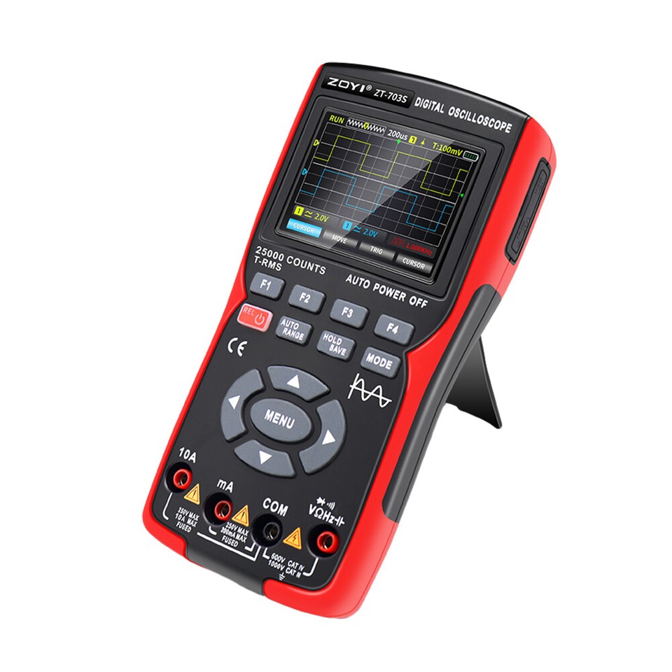 Handheld Oscilloscope Signal Generator Multimeter True RMS Digital ...