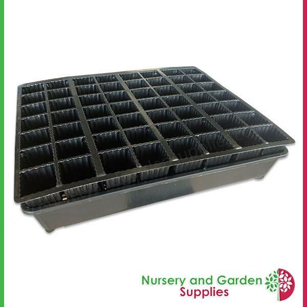 56 Cell Seedling Plant Propagation Plug Tray - PK of 2 - Cuttings, Seed ...