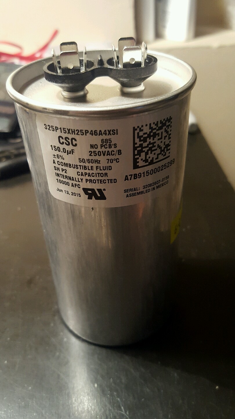 RUN CAPACITOR 150 MF 250 VAC 50/60 HZ | eBay