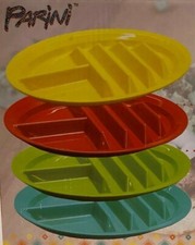 Parini 4 Piece Fiesta Taco Plate Set for sale online | eBay