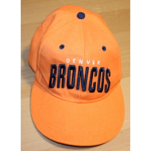 NFL Football Denver Broncos Budweiser Logo Snapback Hat Cap Orange ...