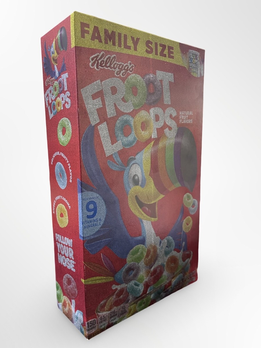 Fruit Loops Box Frootloops @kelloggsus Kellogg's Froot Loops