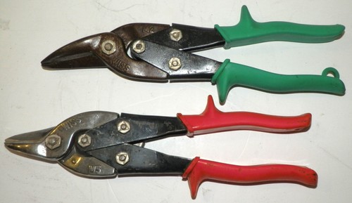 LOT OF 2 WISS TIN SNIPS M2 M5 9.5" Vintage | eBay