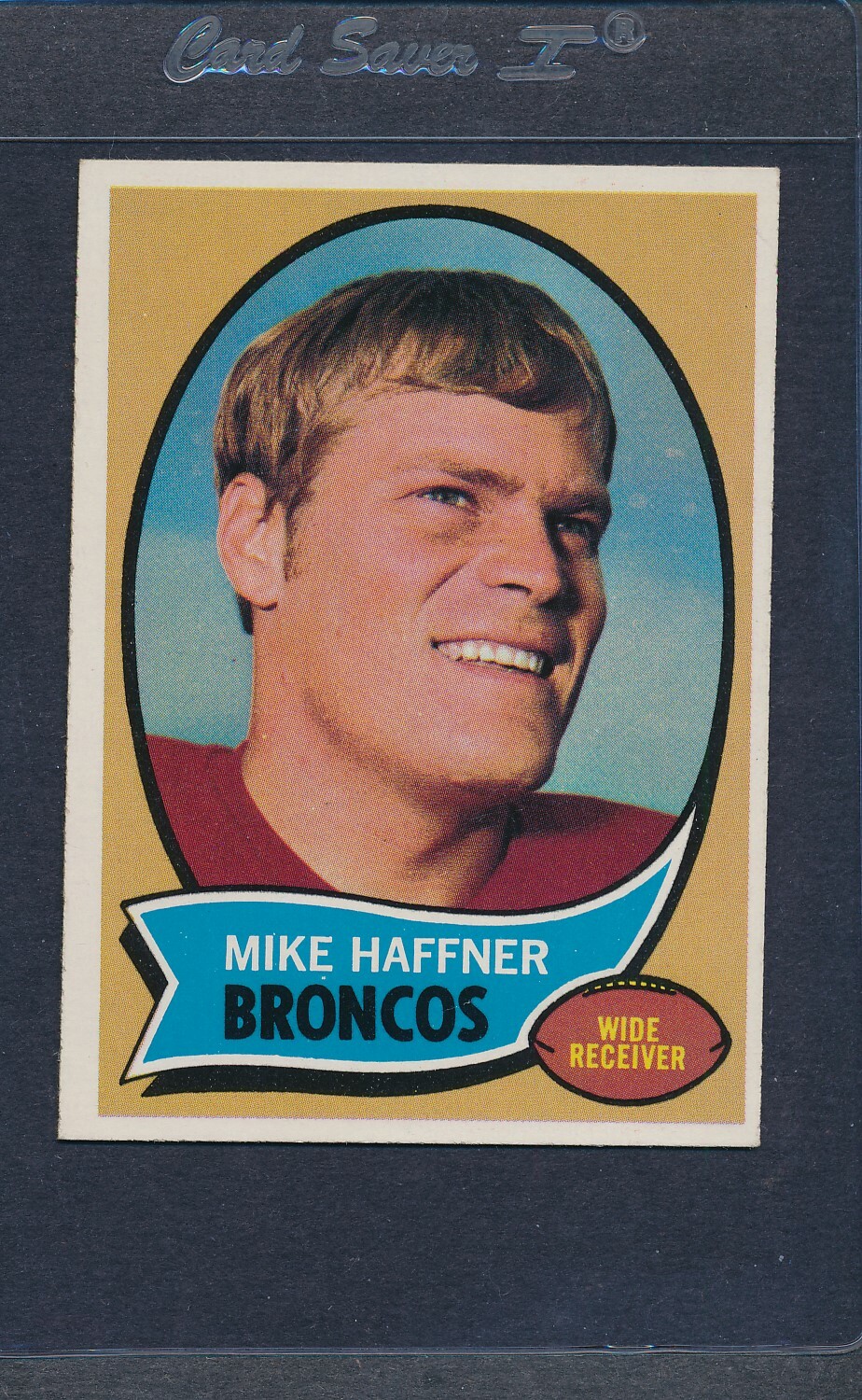 1970 Topps #014 Mike Haffner Broncos EX/MT *6335 | eBay