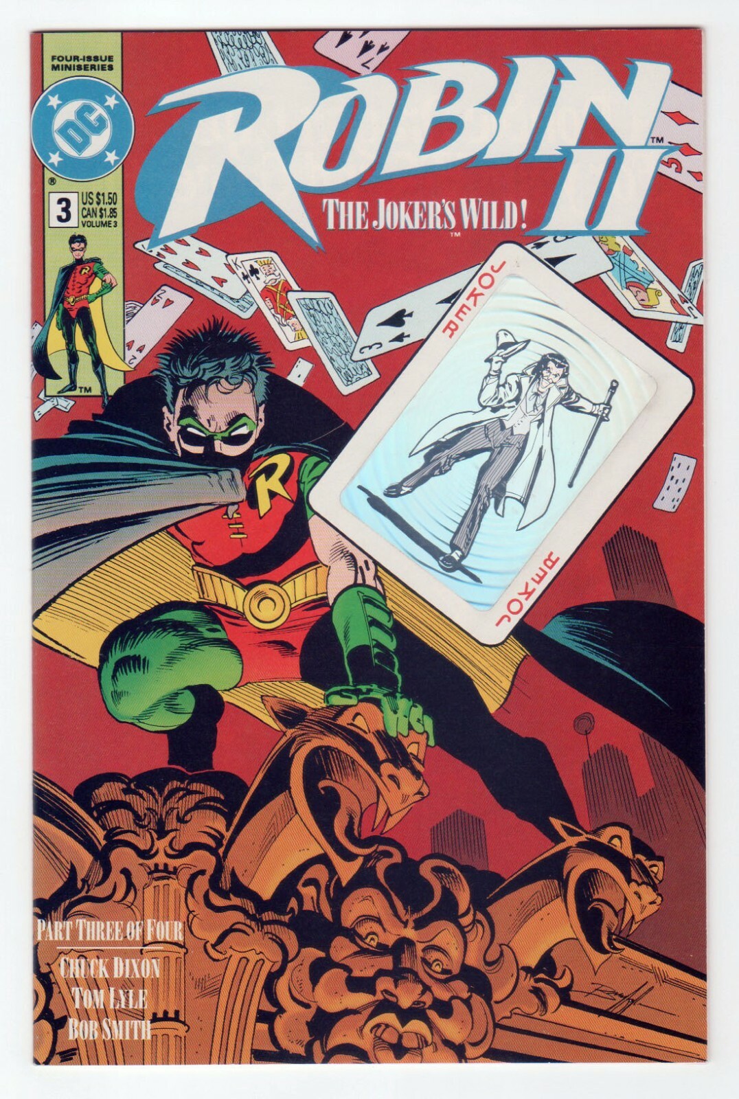 DC Comics Robin II (1991) #3 Breyfogle Hologram Variant Dixon Joker VF+ ...