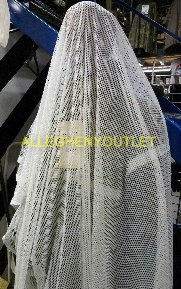 Lot of 3 INDIVIDUAL SNOW CAMO COVER NET SNIPER VEIL Netting Blind WHITE ...